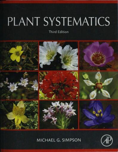 Plant systematics - Simpson, Michael G, 1953- [Autor]