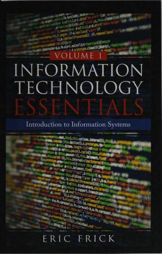 Information technology essentials : introduction to...