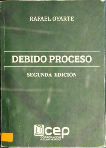 Debido proceso - Biblioteca Virtual Puce