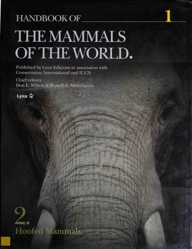 Handbook of the mammals of the world. Tomo 2. Parte 1,...