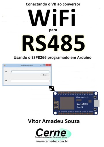 Conectando O Vb Ao Conversor Wifi Para Rs485 Usando O Esp8266...