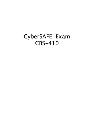 CyberSAFE