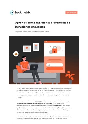Aprende cómo mejorar la prevención de intrusiones en México