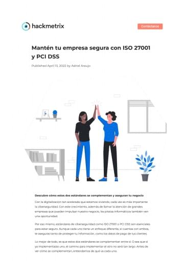 Mantén tu empresa segura con ISO 27001 y PCI DSS - Ideas de...