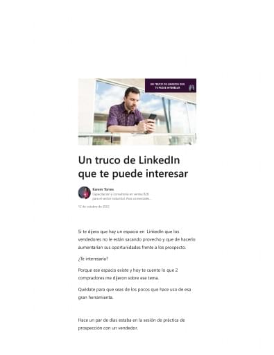 Un truco de LinkedIn que te puede interesar - Ideas de libros...