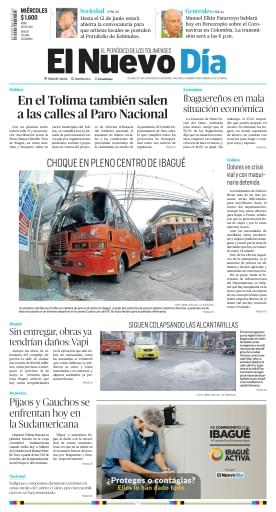 28 04 2021 Portada El Nuevo Día