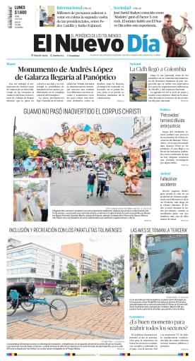 7 06 2021 Portada Edición El Nuevo Día - Diario El Nuevo Día