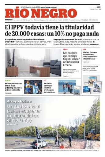 06-11-2022 Diario - Edición Digital Diario Río Negro