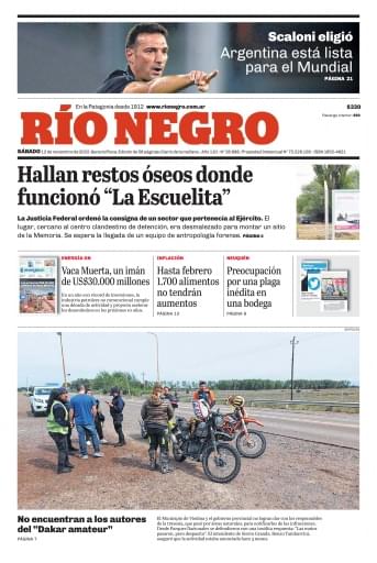 12-11-2022 Diario - Edición Digital Diario Río Negro