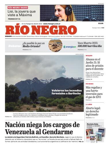 28-12-2024 Diario - Edición Digital Diario Río Negro