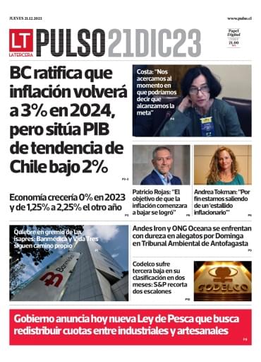21-12-2023 Pulso - Papel Digital La Tercera