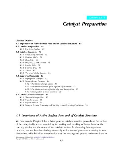 Heterogeneous Catalysis (Chapter 4) - Universidad Técnica...