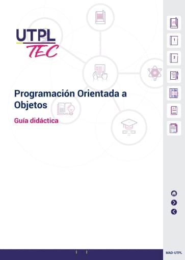 Programación Orientada a Objetos - Universidad Técnica...
